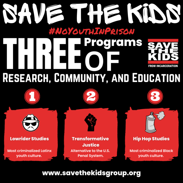 Save the Kids from Incarceration | No Youth In Prison